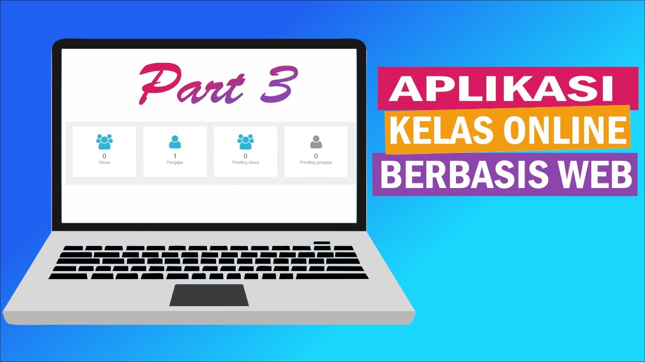 Aplikasi E Learning Berbasis Web Gratis Part 3 Youtube