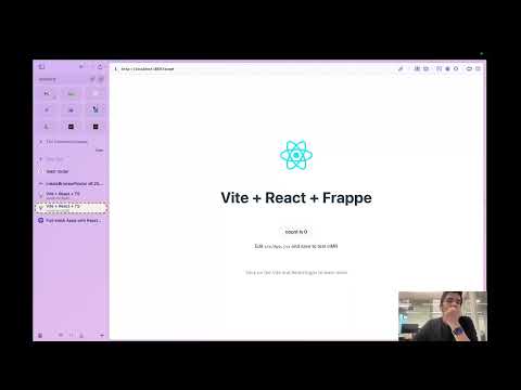 Full Stack Apps With React Frappe Framework Training Day 2
