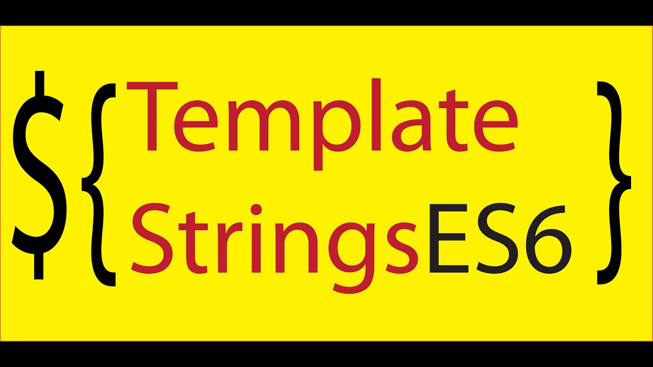 Javascript Tagged Template Strings In Es6 New String Functions