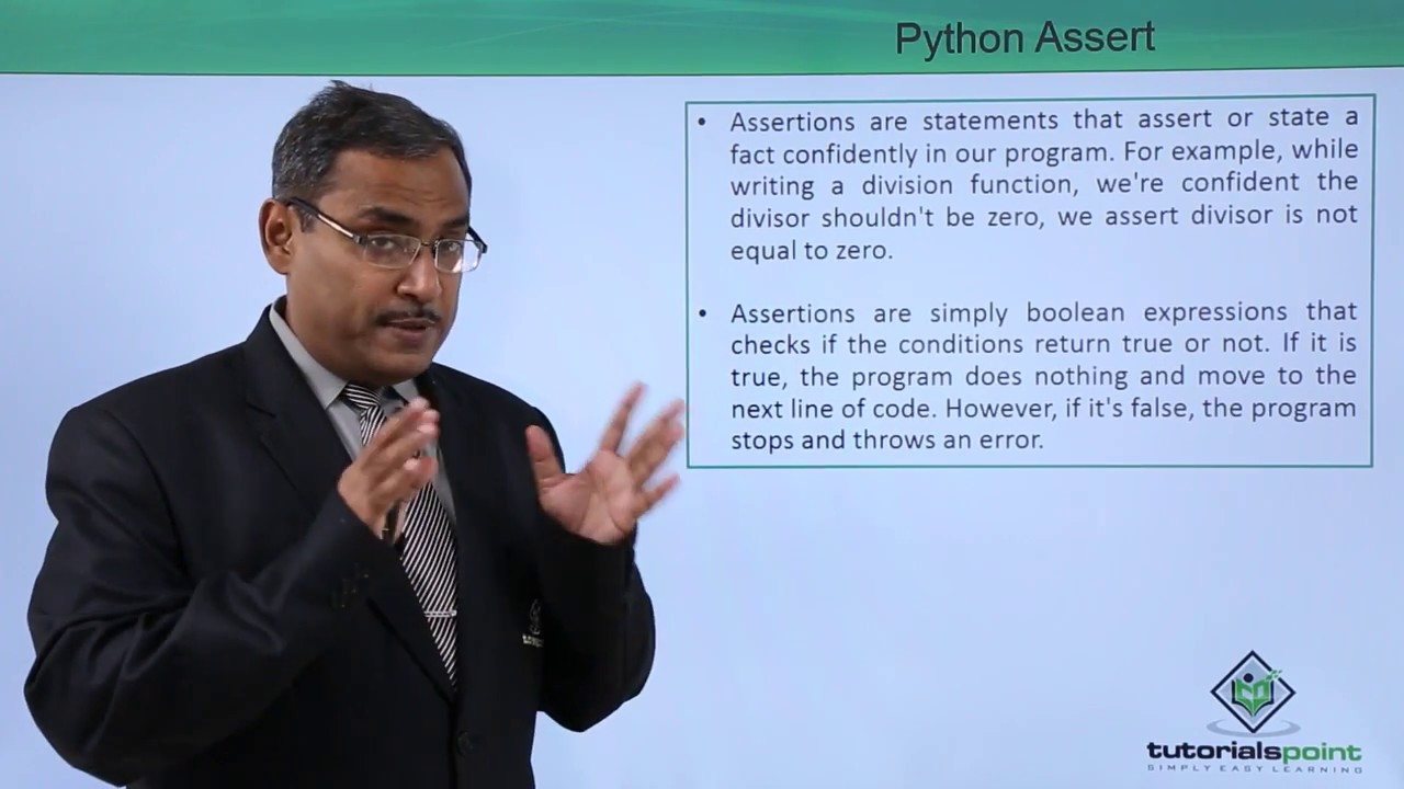 Python Assert Youtube