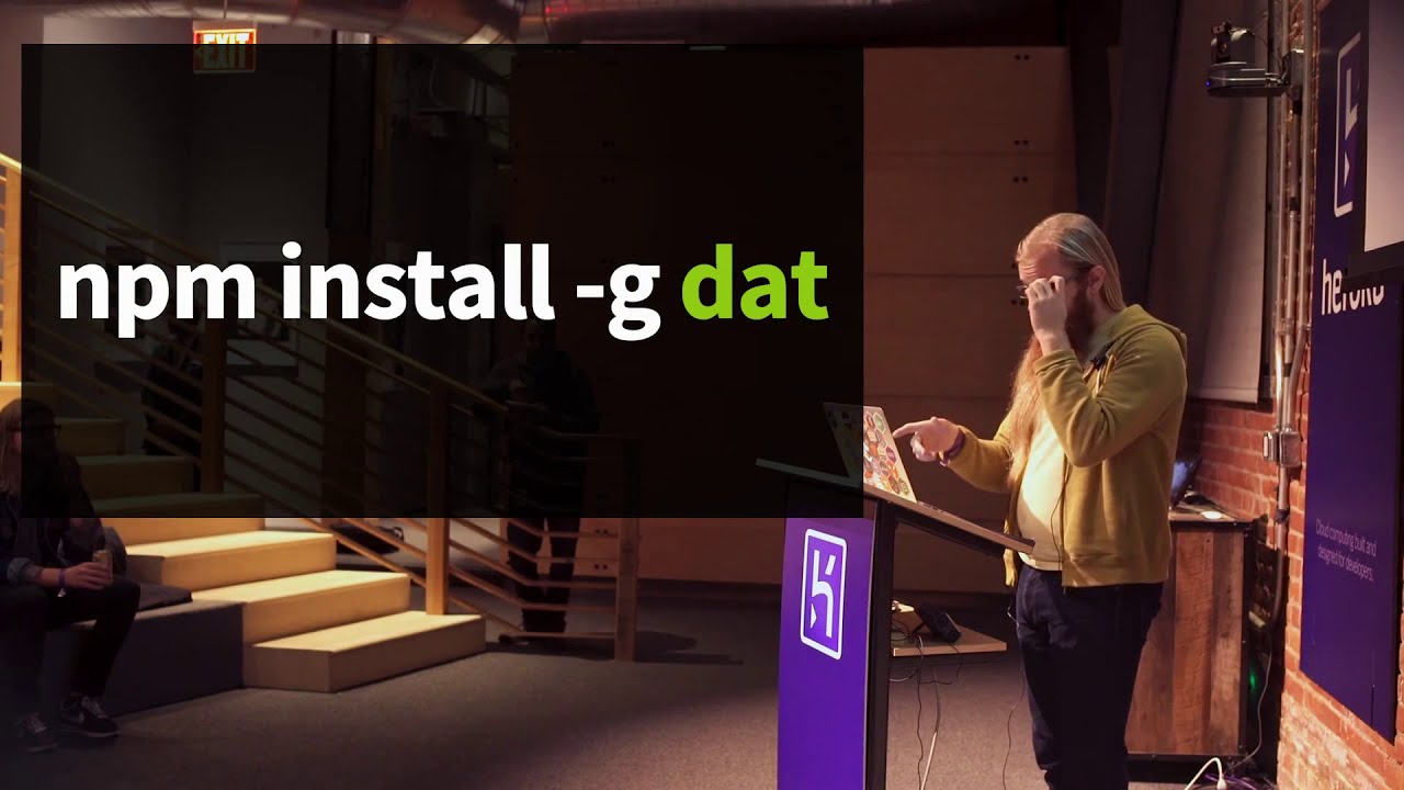 Dat A Streaming Interface For Data Max Ogden Sf Node Js Meetup
