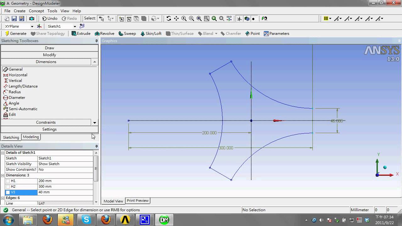 Ansys Workbench Modeling Tutorial 1 Youtube