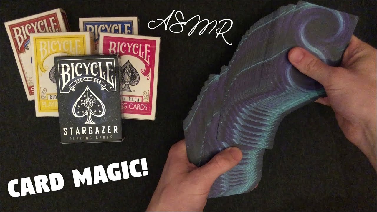 Asmr Card Magic Tricks Youtube