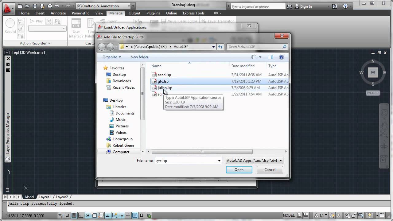 Robert Green Customizing With Autolisp Part 3 Youtube