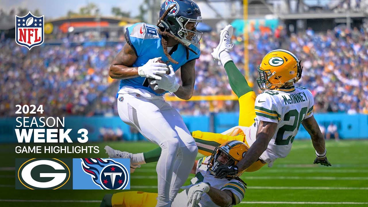 Green Bay Packers Vs Tennessee Titans Game Highlights Nfl 2024 Week
