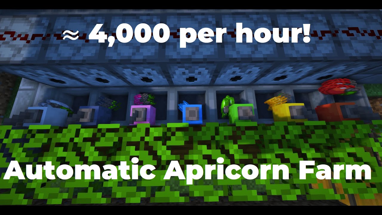 Automatic Apricorn Farm Tutorial In Cobblemon Youtube