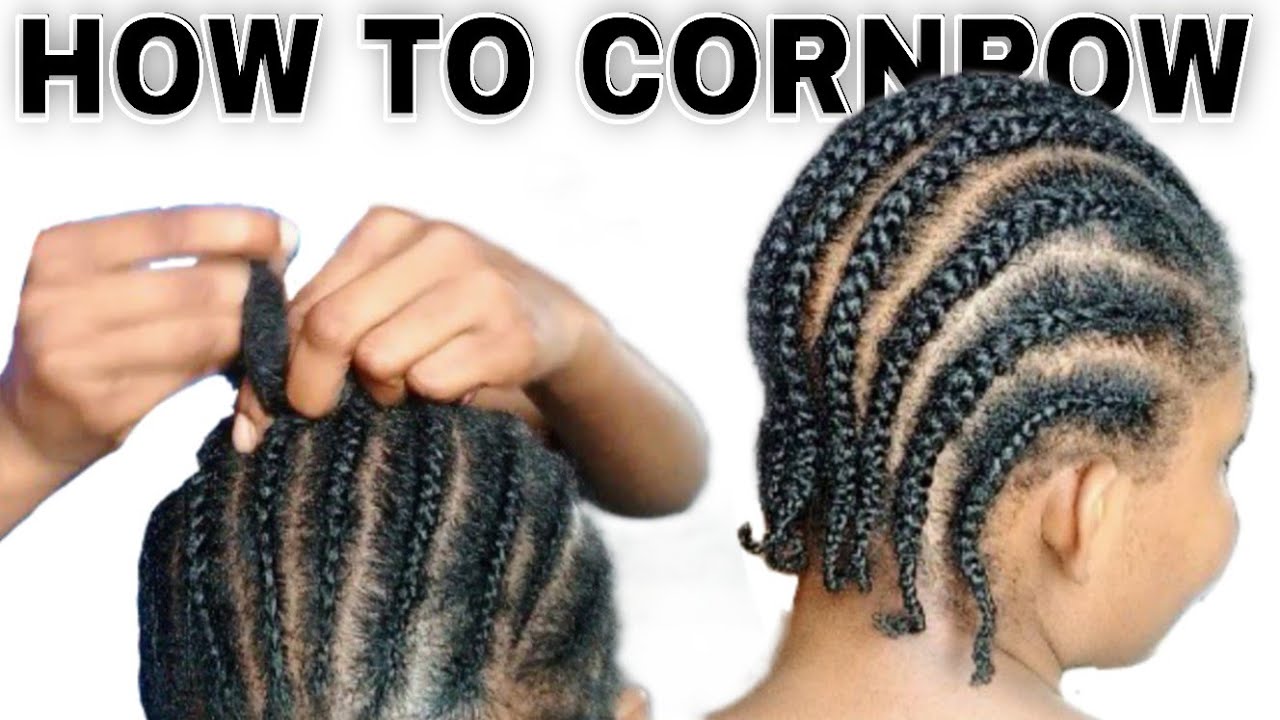 How To Cornrow Your Hair For Beginners Beginner Step By Step Cornrow