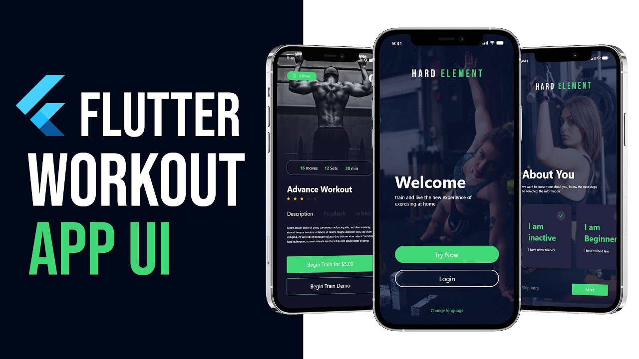 Workout Flutter Ui Speed Code Youtube