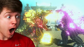 Crazy Godzilla Kaiju Battles Animal Revolt Battle Simulator Kaiju Capi ...