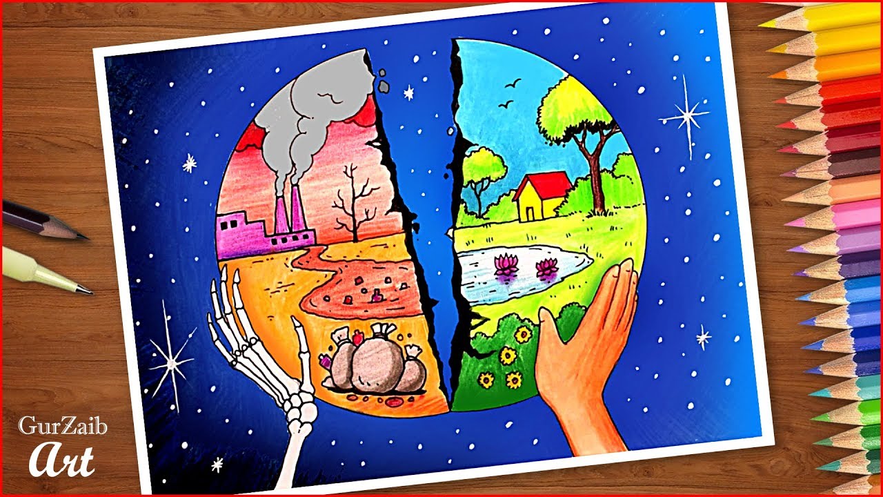 Save Earth Pictures For Drawing Compeion Infoupdate Org