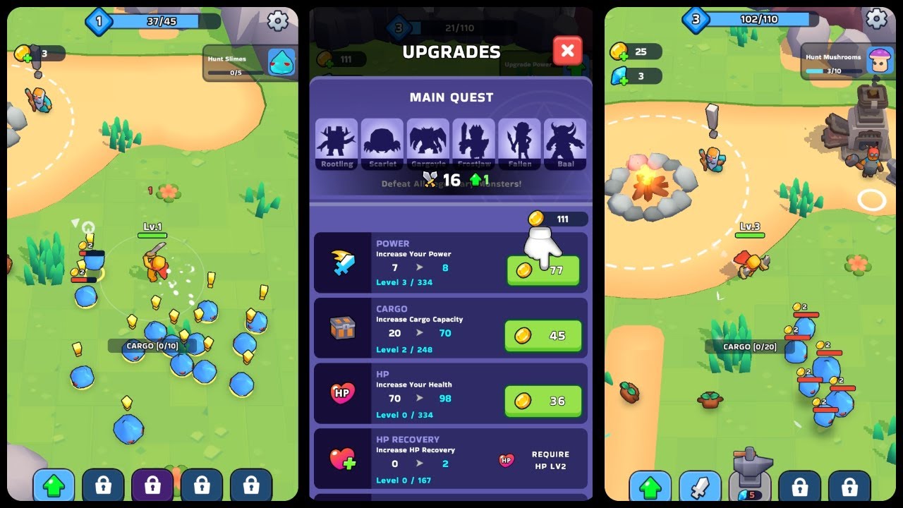 Xp Hero Gameplay Android Youtube