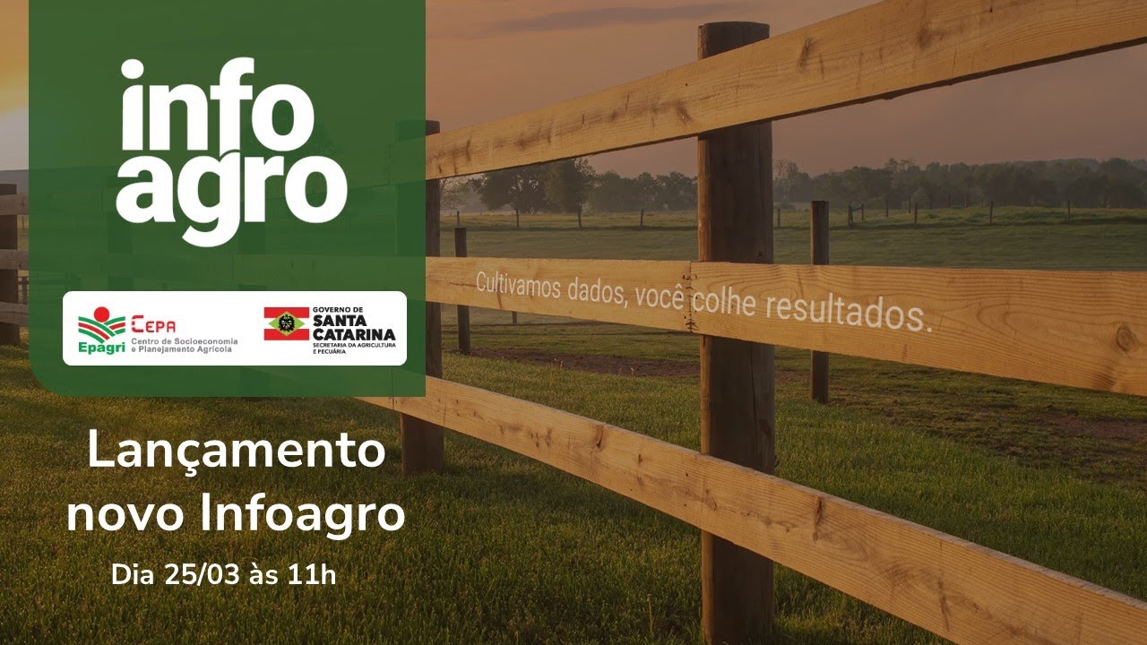 Lançamento Do Novo Infoagro Youtube
