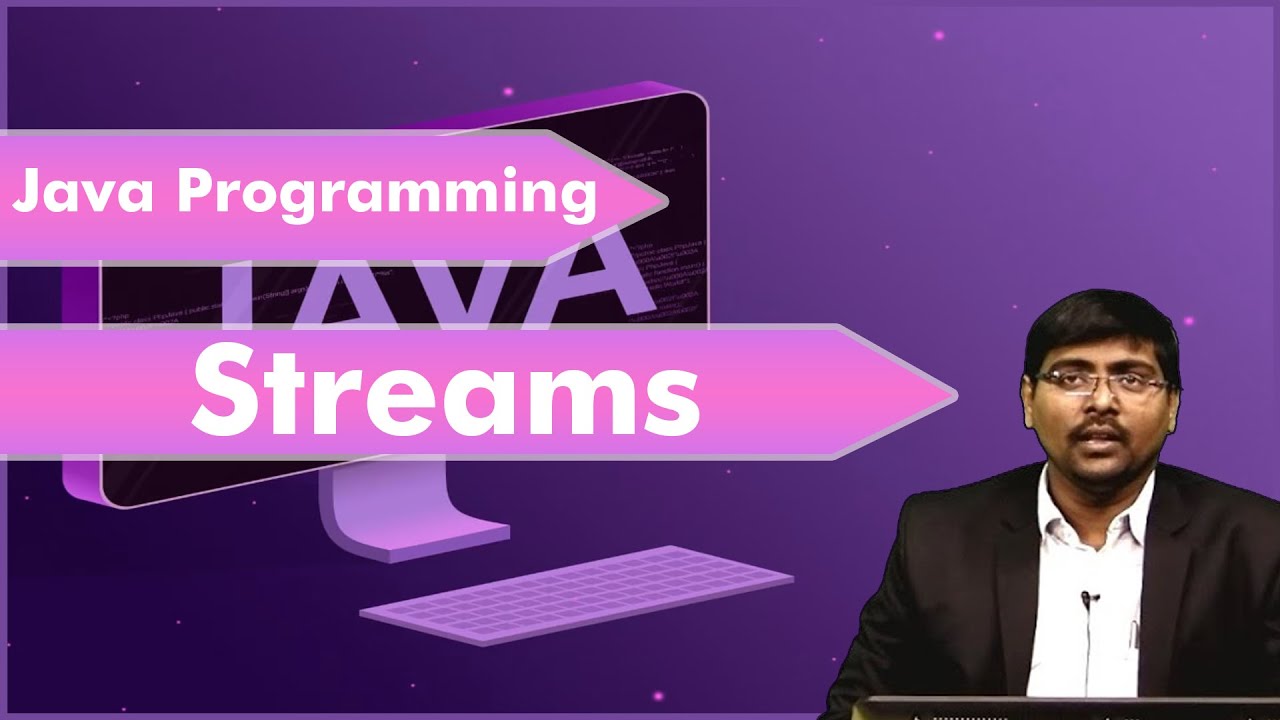 Lec42 Java Programming Streams By Dr T V Nagaraju Youtube