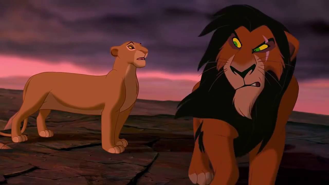 The Lion King Simba Confronts Scar Hd Youtube