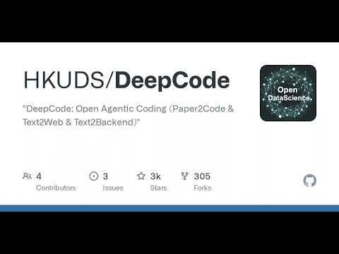 Github Hkuds Deepcode Deepcode Open Agentic Coding Paper2code