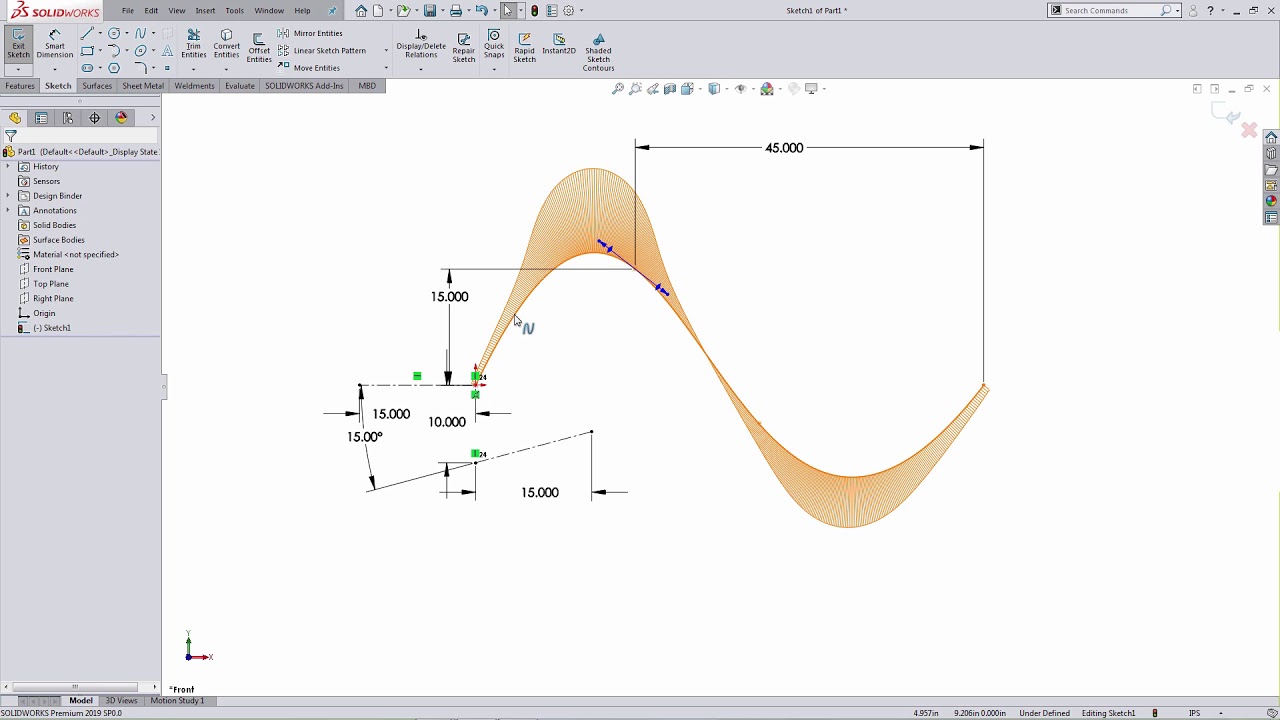 Spline Vs Style Spline Solidworks At Lisa Bassett Blog