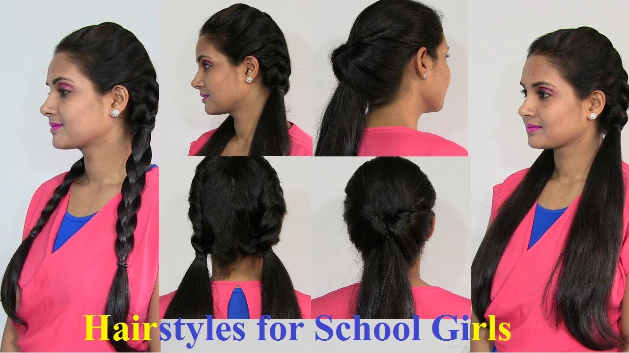 Simple Pretty Hairstyles For School Hairstyle Guides