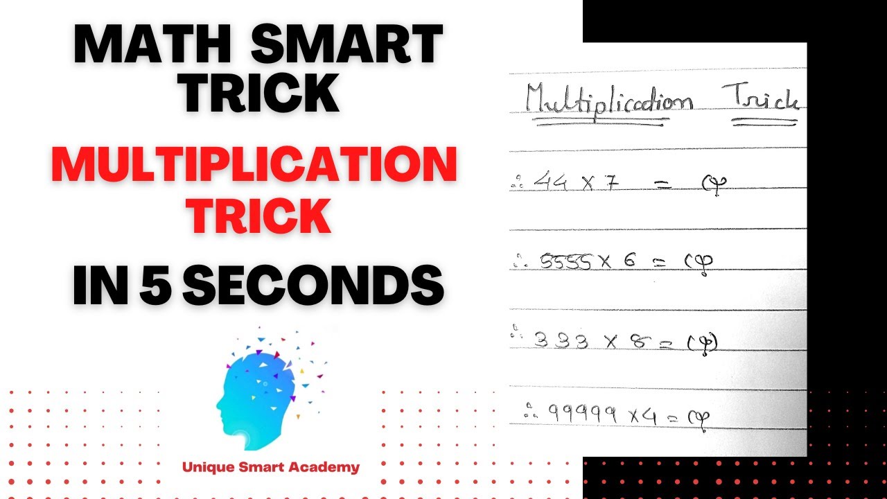 Multiplication Trick Maths Tips Tricks Learn Vedic Maths