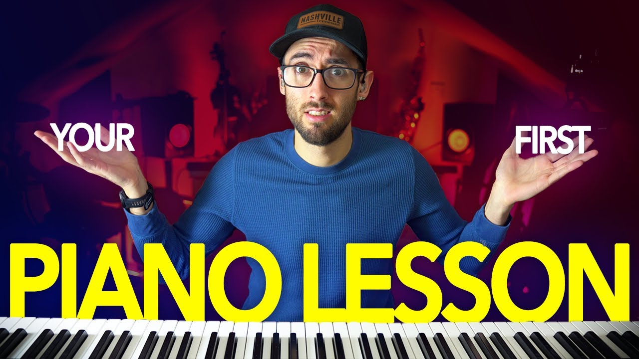 Your First Piano Lesson Youtube