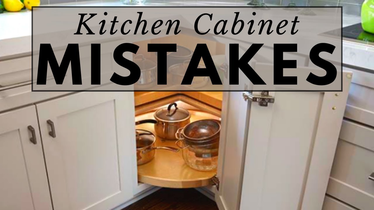 3 Kitchen Cabinets To Avoid In Your Kitchen Layout Youtube