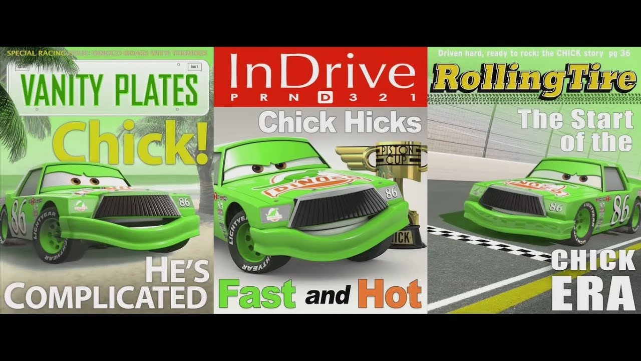 Disney Cars Dinoco Chick Hicks De Verde Youtube