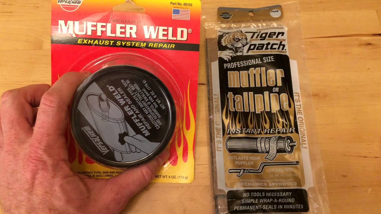 How To Patch A Muffler Cheap And Easy Youtube