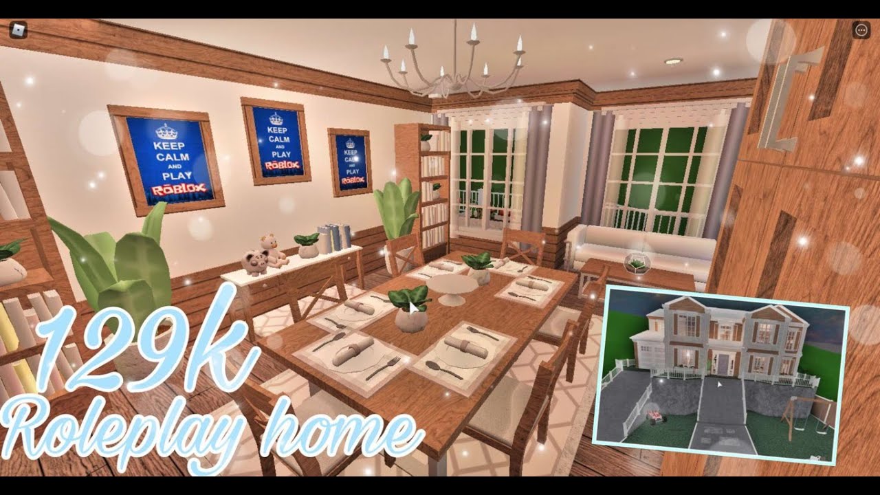 Role Play House Tour Bloxburg Youtube