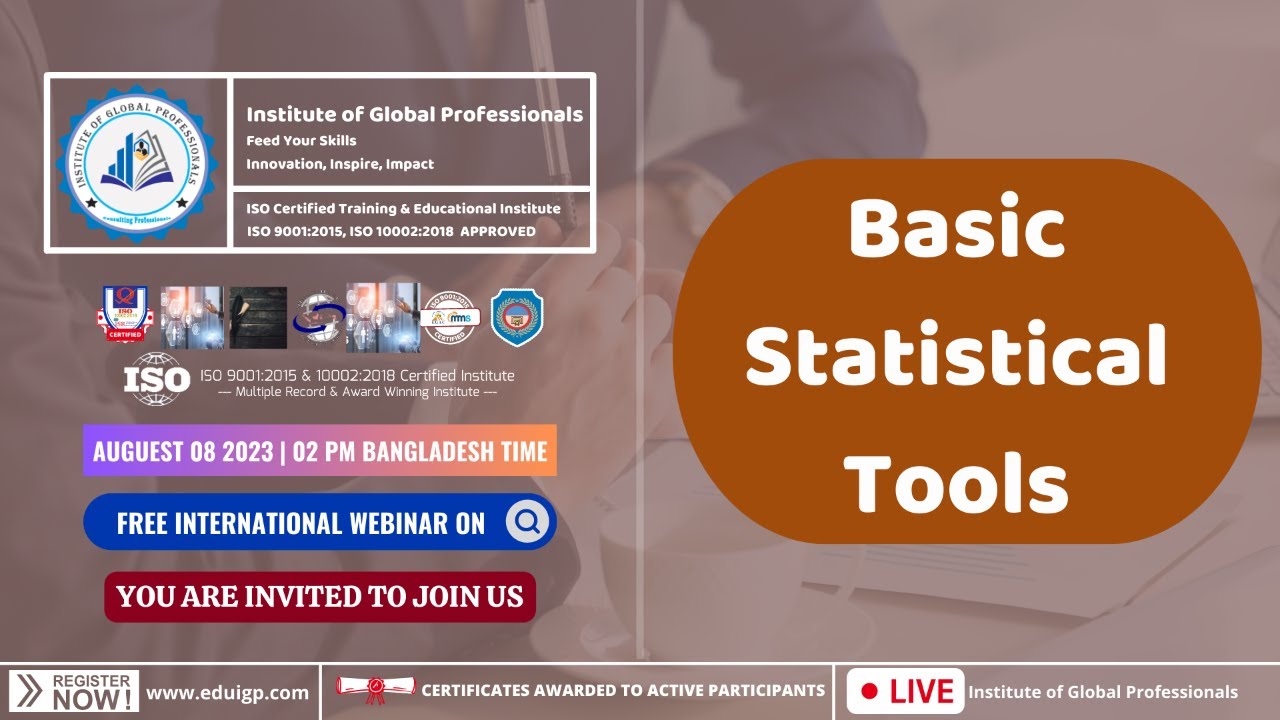 Basic Statistical Tools Youtube