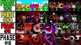 Incredibox Sprunki Mix Phase 1 Vs Phase 2 Vs Phase 3 Vs Phase 4 Vs ...