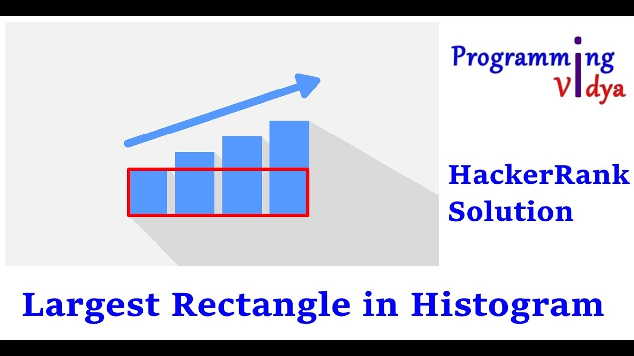 Largest Rectangle Hackerrank Solution Largest Rectangle In Histogram