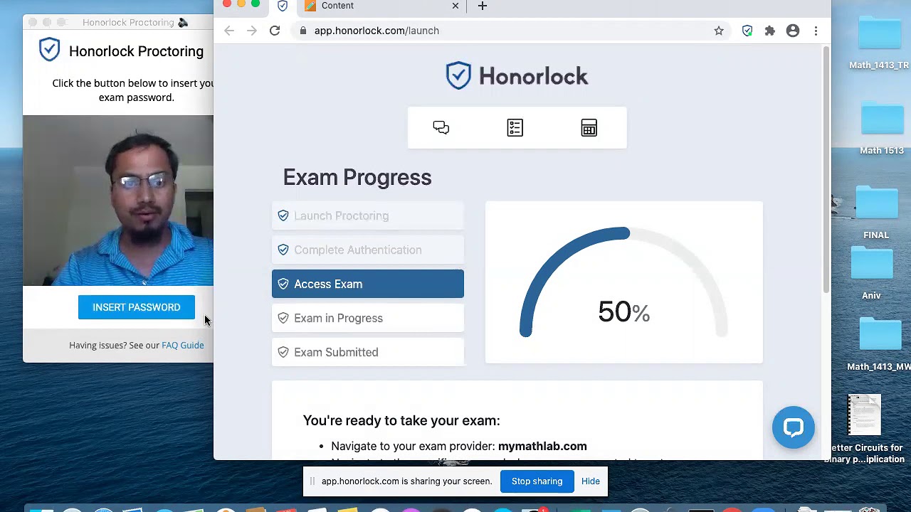 Proctoring Exams Using Honorlock Youtube