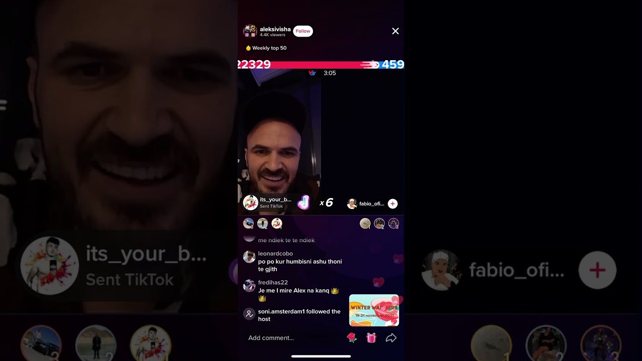 Aleks Visha Vs Fabio Dushku Tiktok Youtube