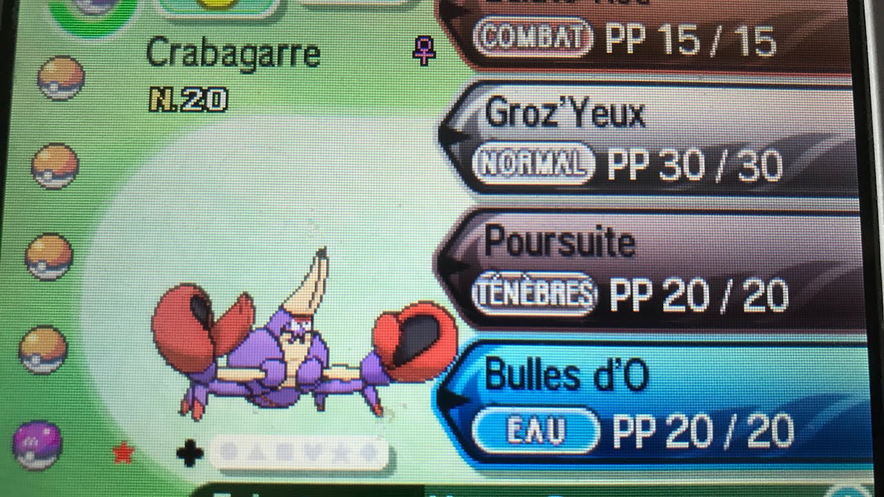 Wshc 2020 21 22 Shiny Crabrawler After 1 560 Encounter S Youtube