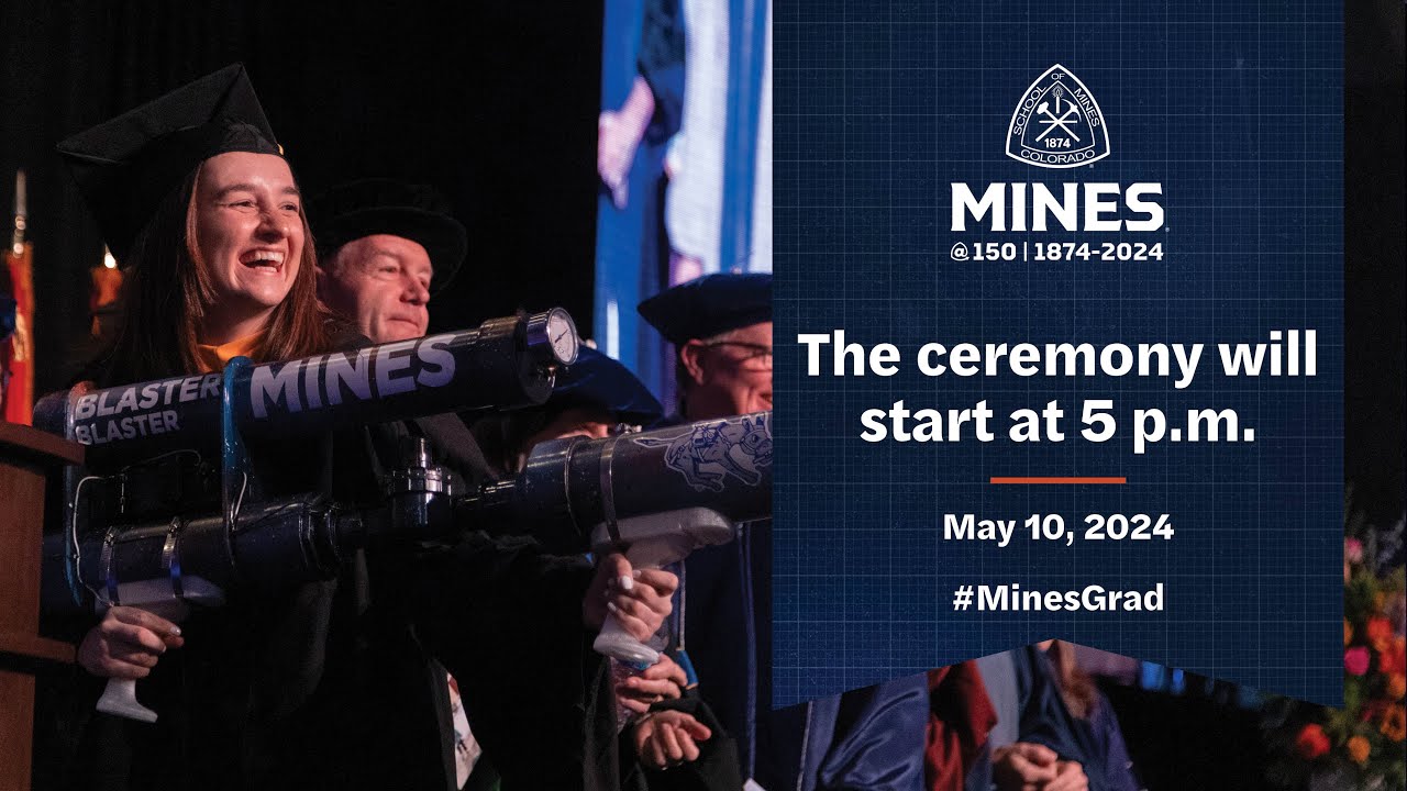 Mines Undergraduate Commencement 3 May 2024 Youtube