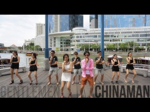 Psy Gentleman Parody Chinaman Malaysia X Singapore Youtube