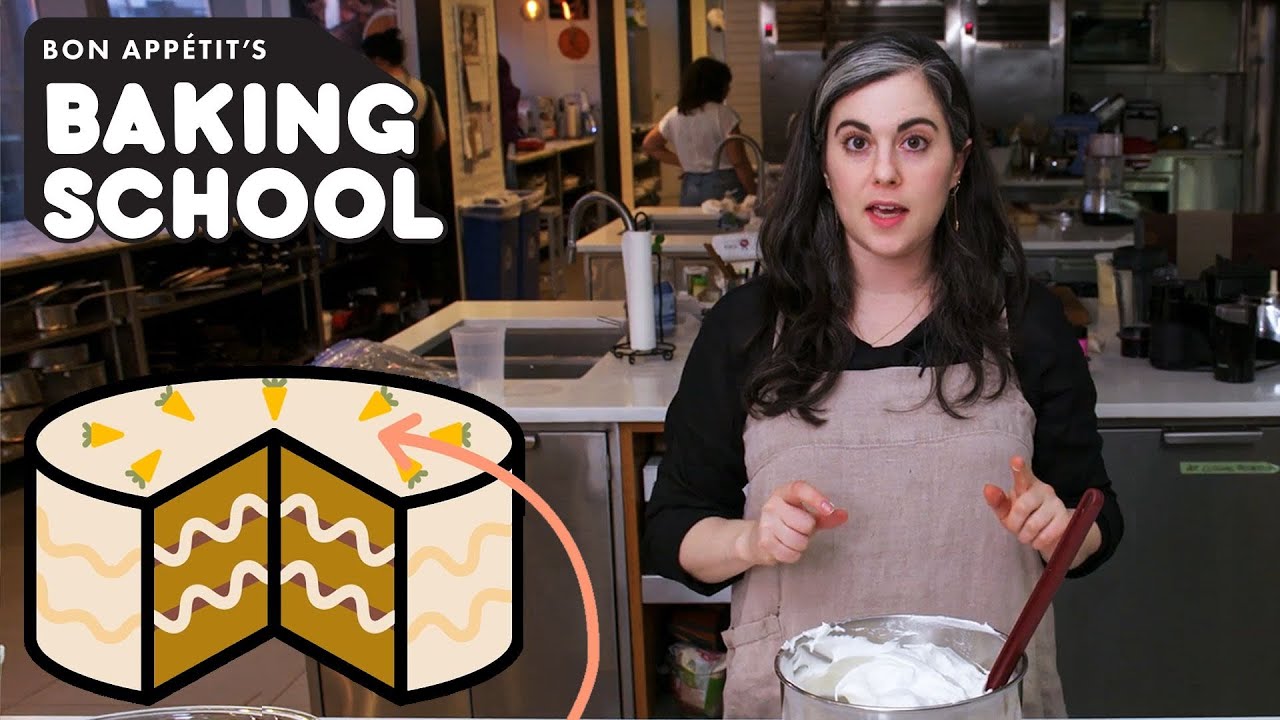 Claire Teaches You Cake Frosting Lesson 3 Baking School Bon