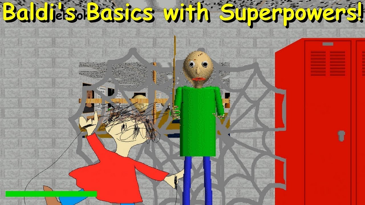 Baldi S Basics With Superpowers Mostly All Correct Answers Youtube