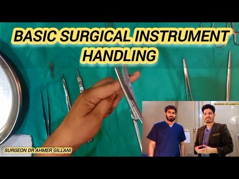 Basic Surgical Instrument Handling Skill Station Imm Fcps Ms Health