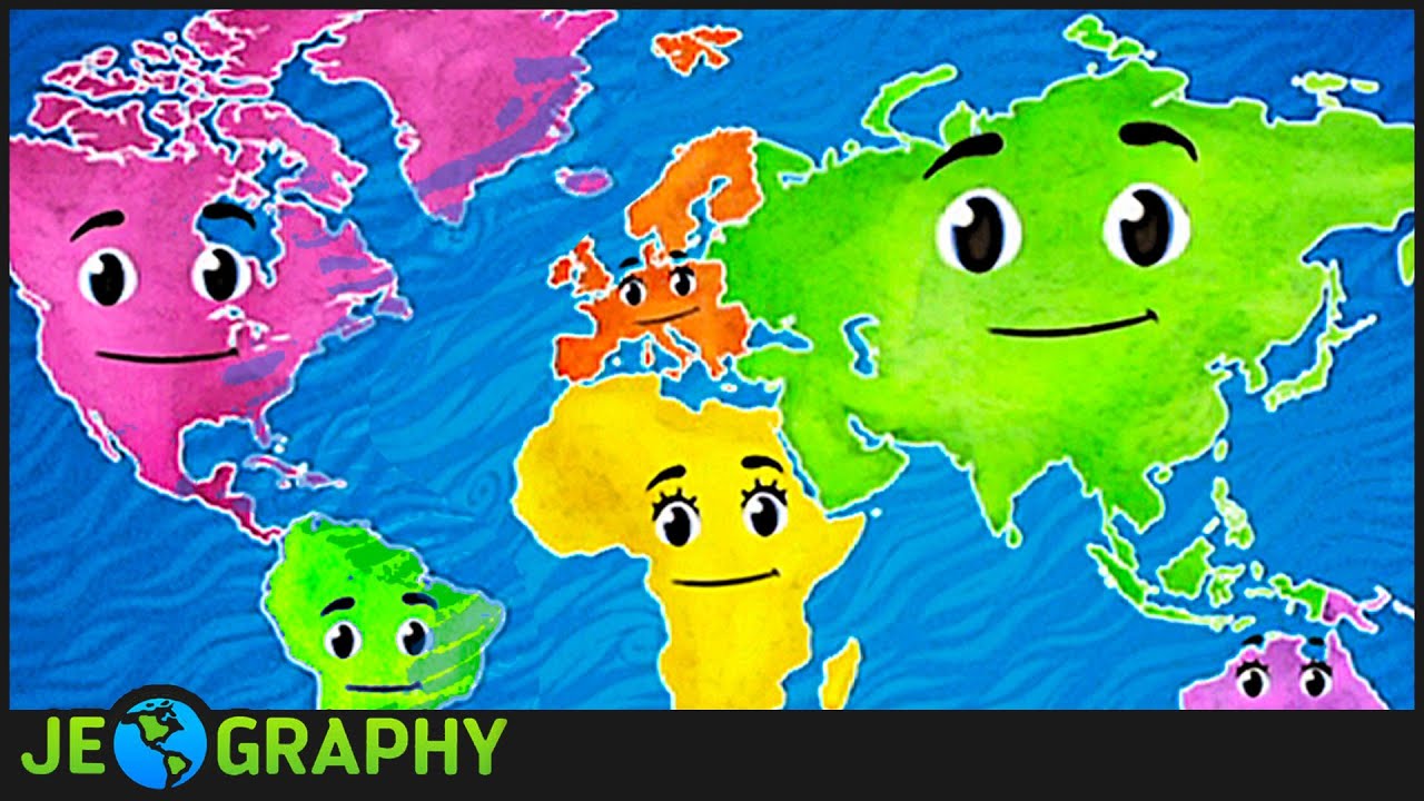 The 7 Continents Of The World Song Youtube Music