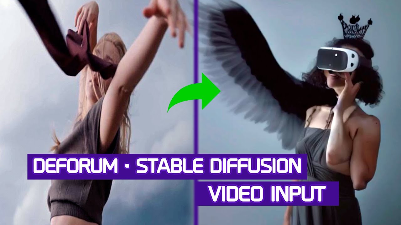 Crea Videos Con Stable Diffusion Deforum Video Input Mejorar