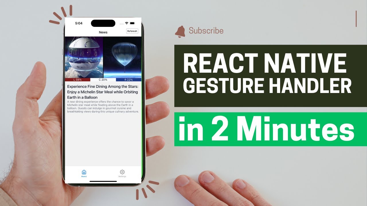 React Native Swipe Gesture Handler Youtube