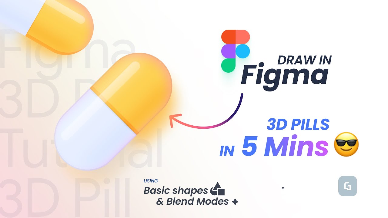 Create A 3d Pill In Figma In 5 Mins тмы Youtube