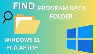 How To Fix Hidden Program Data Folder In Windows 11 Speedy Tutorials