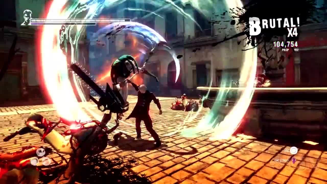 Dmc Devil May Cry Definitive Edition 60 Fps Gameplay Trailer Youtube