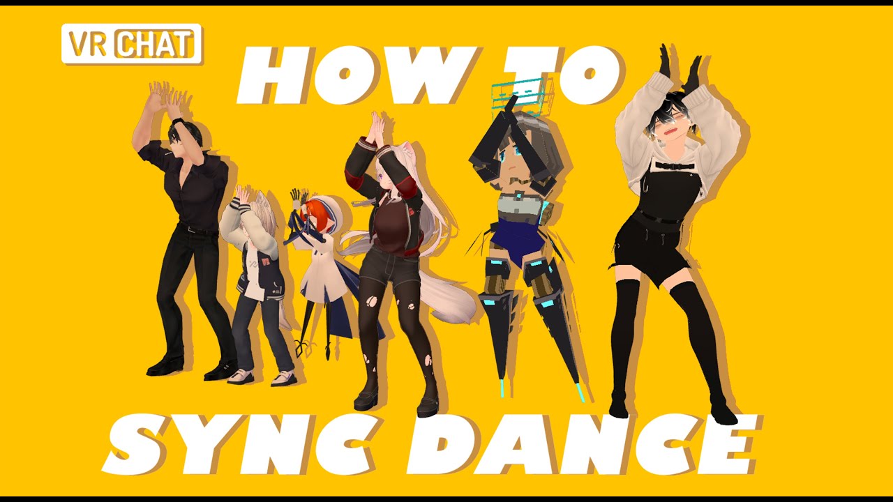 How To Sync Dance Tutorial Vrchat Youtube