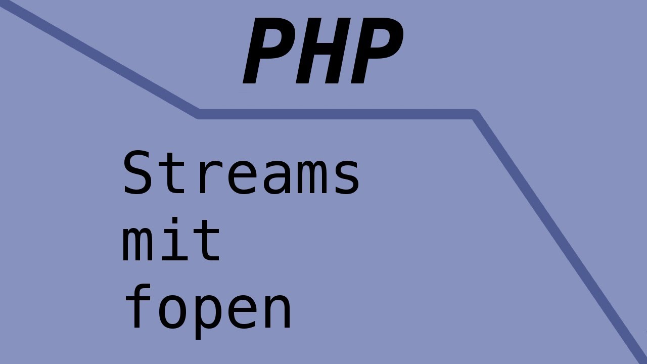 Php Streams Youtube