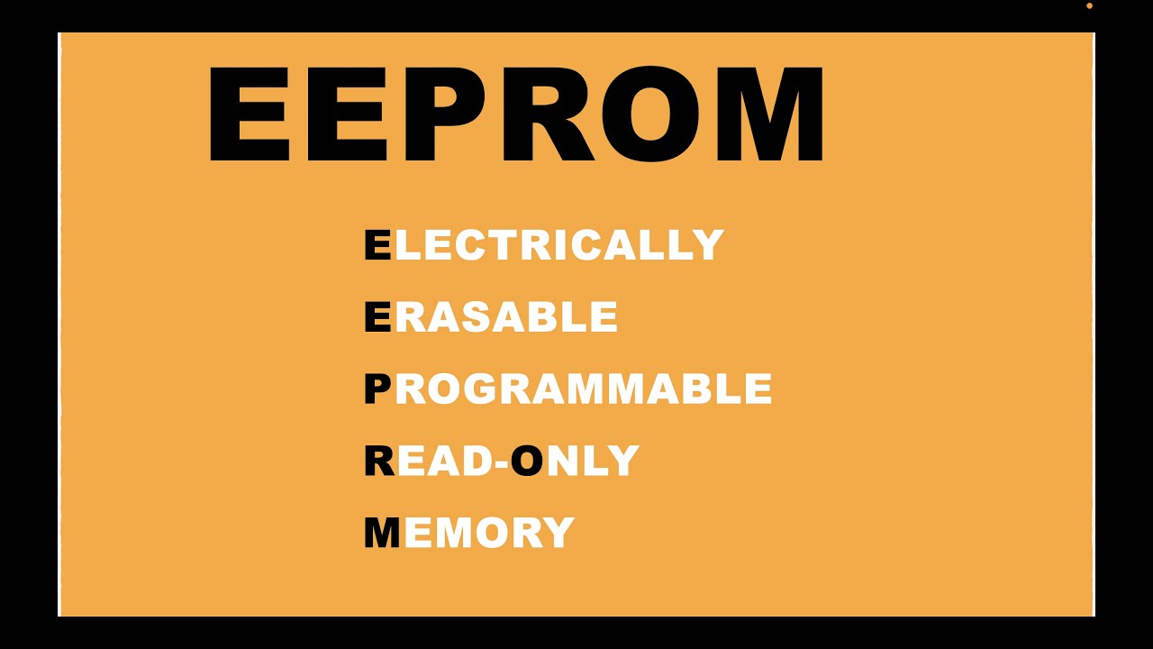 What Is Eeprom Development Of Eeprom Engineering Memory