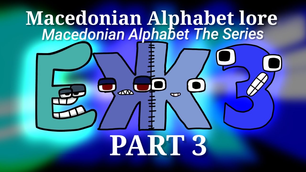 Macedonian Alphabet Lore Part 3 My Version Youtube