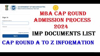 Mba Cap Round Form Filling 2024 Mba Cap Form 2024 I Mba Cet Result 2024 ...