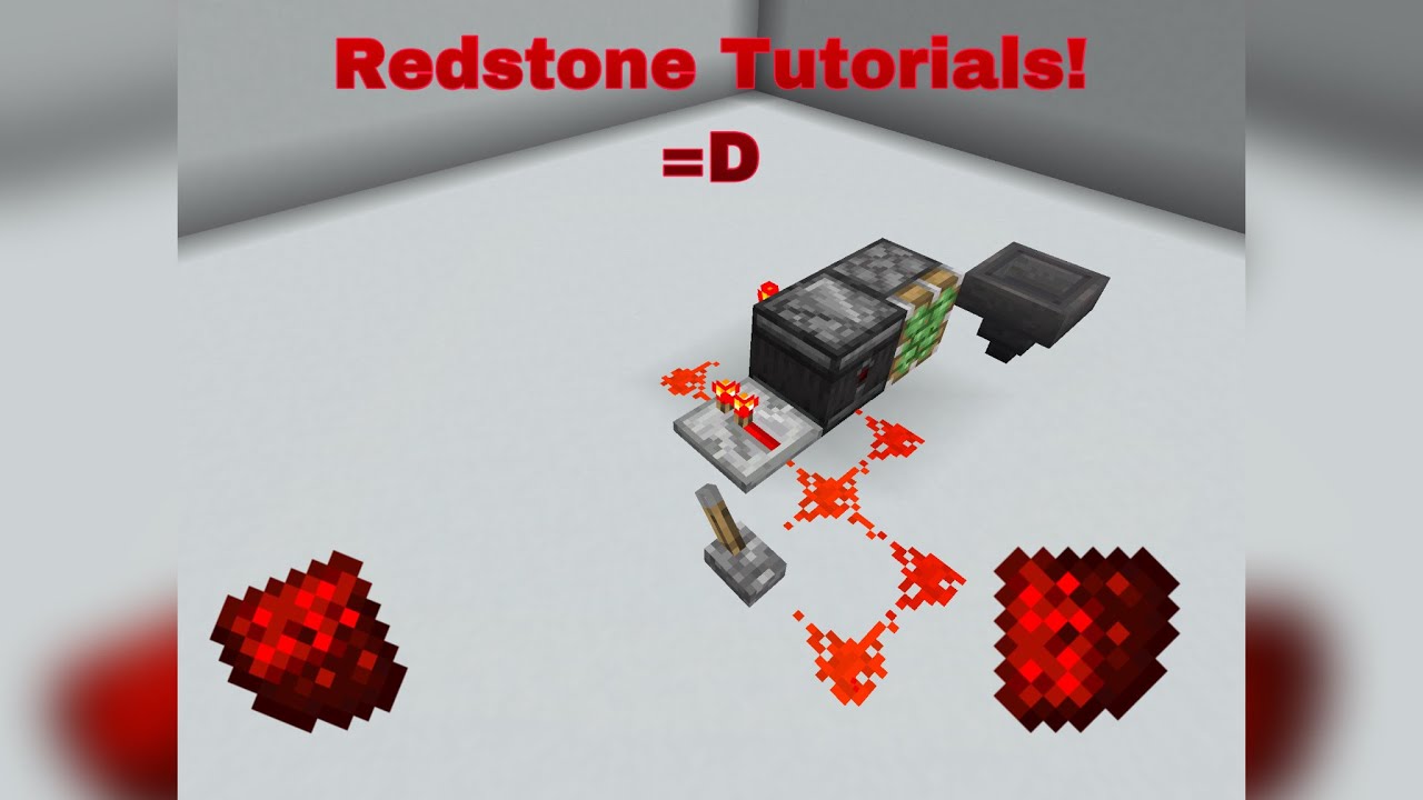 Redstone Tutorials 1 Youtube